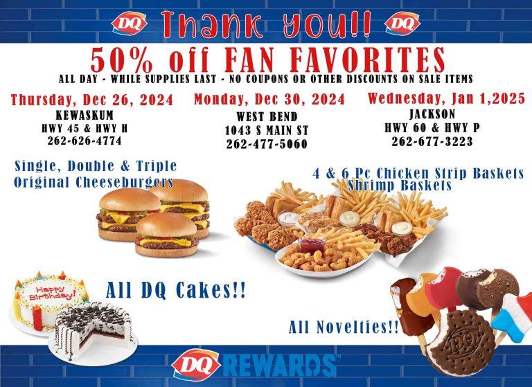 WHY DAIRY QUEEN FULL MENU updated 7 price lists
